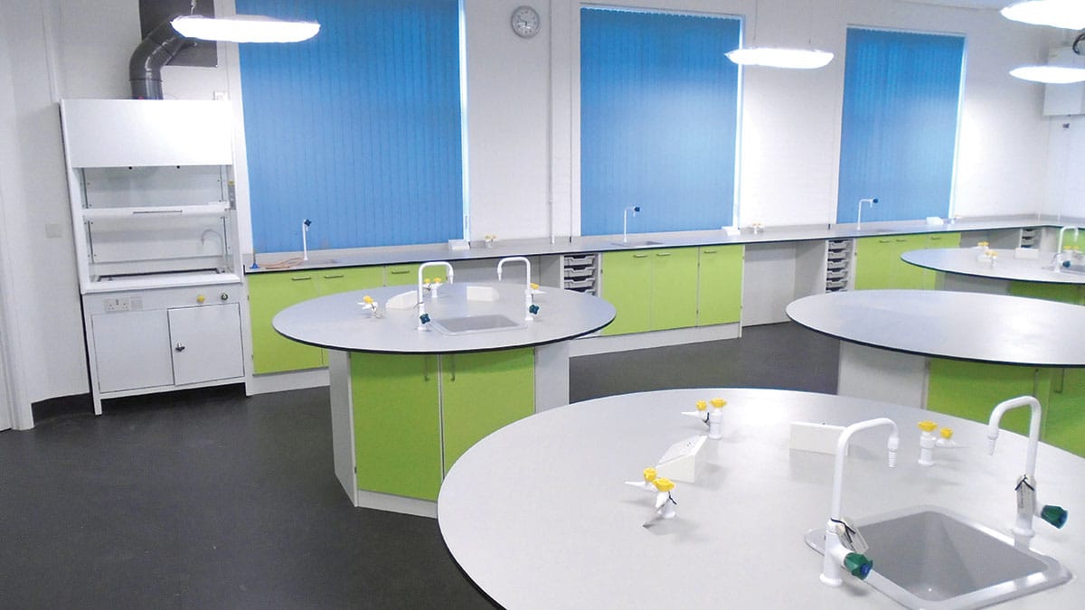 Science Classroom Island Furniture - InterFocus