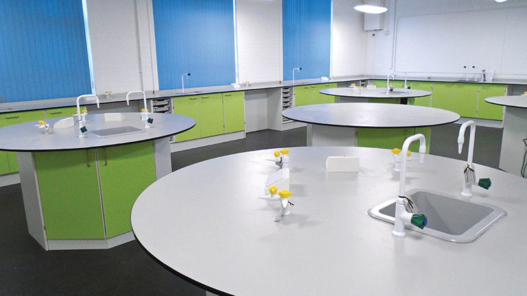 Science Classroom Island Furniture - InterFocus