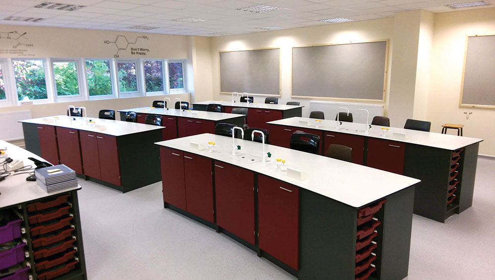 Bespoke Science Lab Furniture for Schools | InterFocus